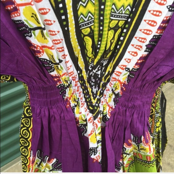 Calabar Market | Tops | Dashiki Purple Black Panther Wakanda | Poshmark